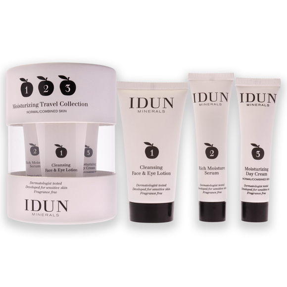 Idun Minerals | Skincare | Moisturizing Travel Collection Kit By Idun Minerals 3 Pc | Poshmark